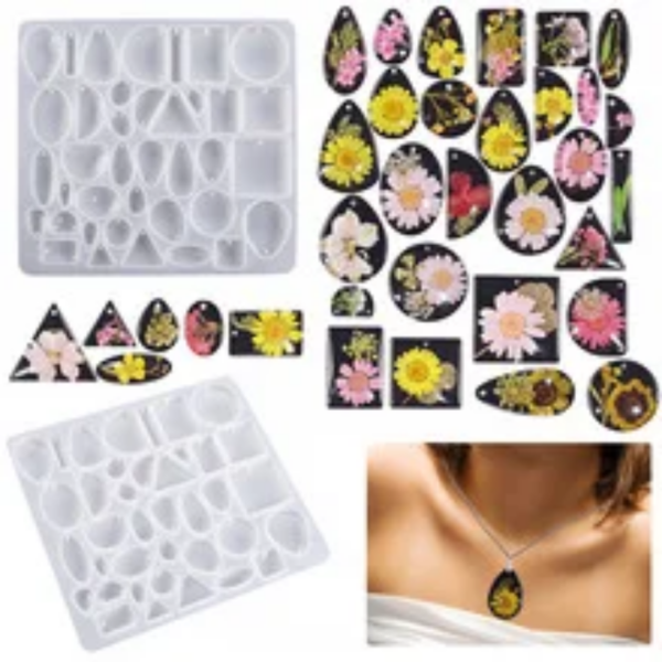Geometric Shapes Resin Mold – Trendynidzstore.com